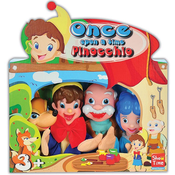 Ginjol - Pinokio set 4 lutke 1041278