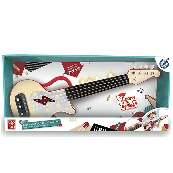Gitara drvena Ukulele Hape Toys 22003452