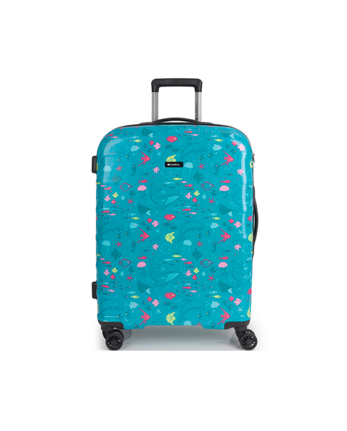 KOFER ACQUA MEDIUM BLUE TROLLEY Gabol