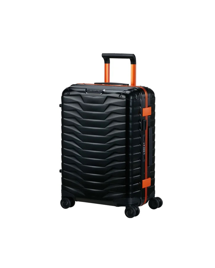 KOFER PROXIS ALU-SPINNER S 55/20 GRAPHITE/APRICOT TROLLEY Samsonite
