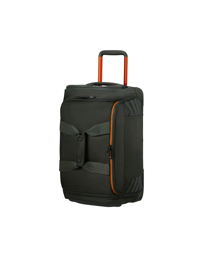 KOFER RESPARK-DUFFLE/WH 55/20 FOREST GREEN/ORANGE TROLLEY Samsonite