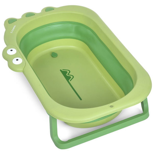 Kadica za kupanje beba sklopiva Frog green BBO 7177437GREEN