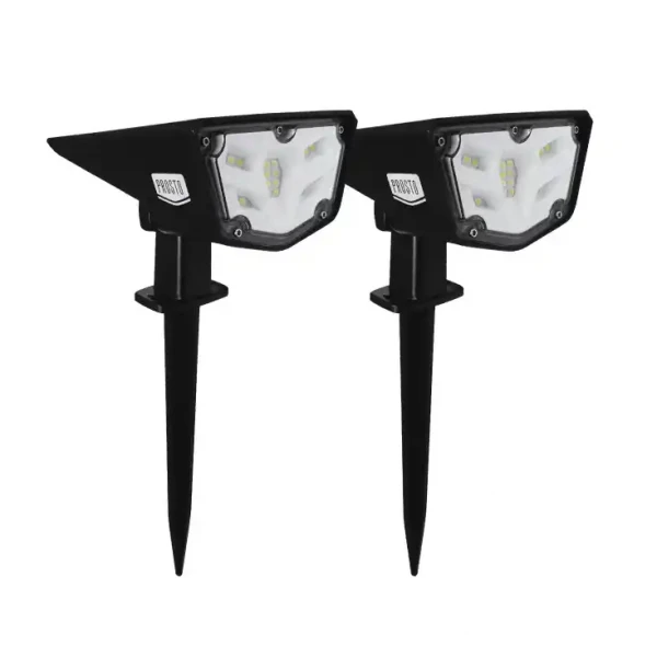 Solarna bastenska LED lampa PROSTO MX6101 3W2kom u pak100lmpodesiv nagib