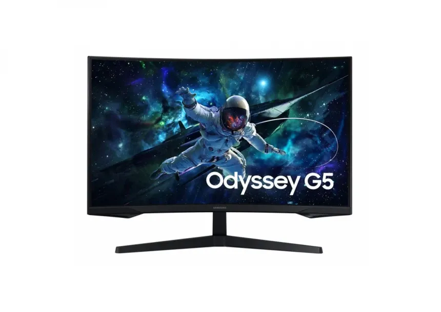 Monitor SAMSUNG LS32CG552EUXEN 32"/VA,zakrivljen/2560x1440/165Hz/1ms MPRT/HDMI,DP/freesync/VESA/crna