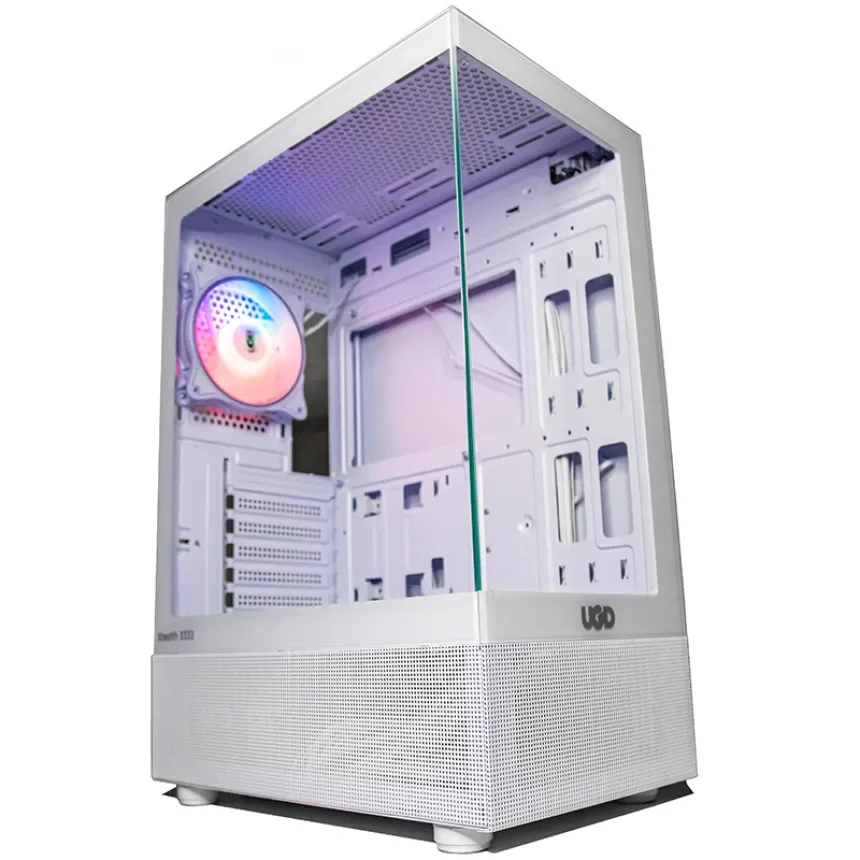 Kućište UGD STEALTH 3333 Full Tower/ATX/čelik,kaljeno staklo/bez napajanja/bela