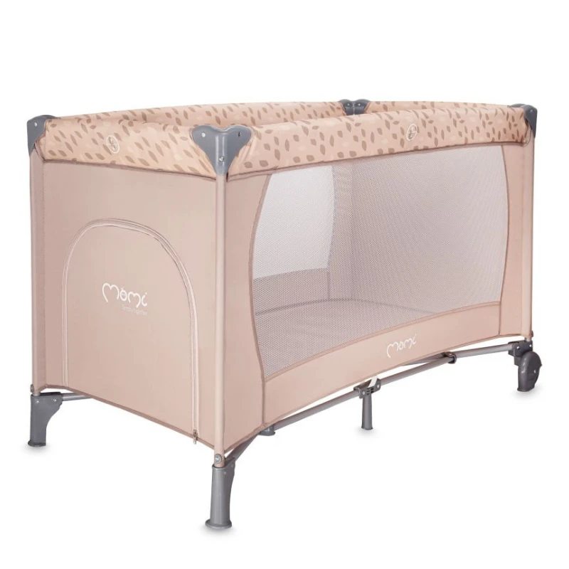 MoMi Belove prenosivi krevetac Beige 1 Nivo
