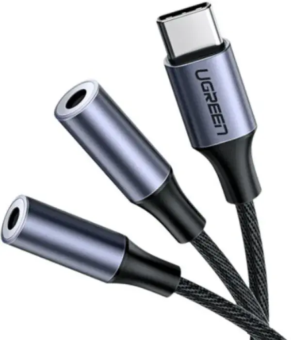 UGREEN USB-C kabl, M. na 2 x Audio 3.5mm