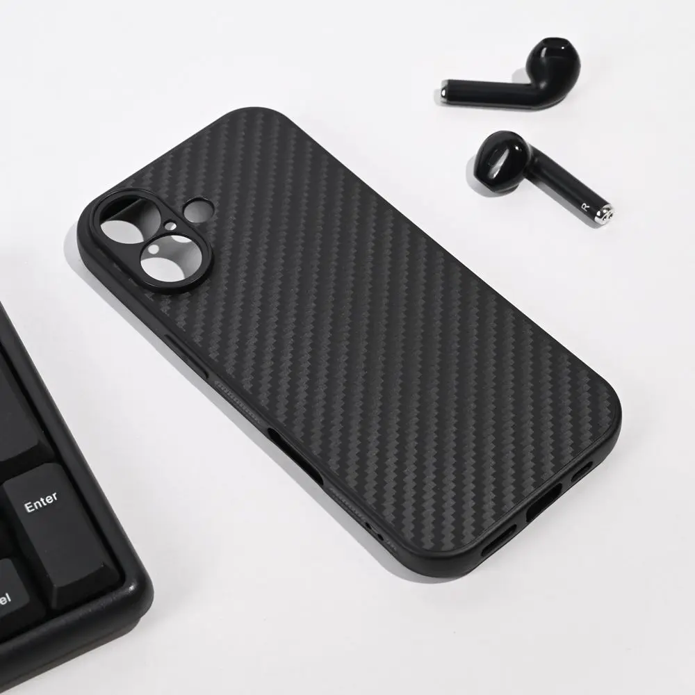 Carbon Fiber Maska za iPhone 17 6.3, Providna