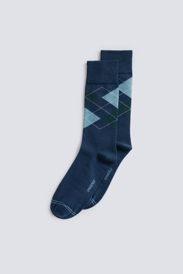 Socken Rauten