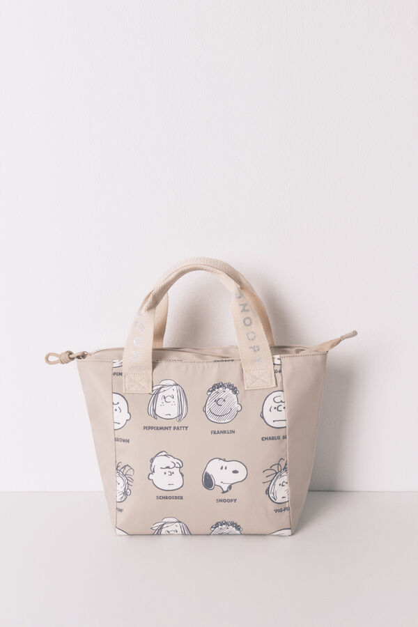 Snoopy beige Thermo- Tasche