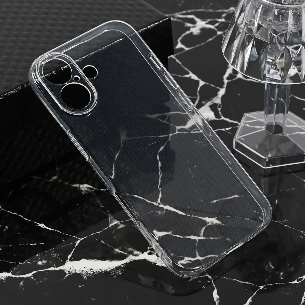 Maska za iPhone 17 6.3, Silikonska, Ultra Thin, Providna