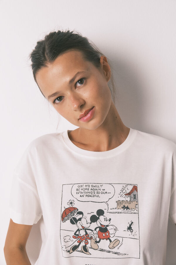 langer Pyjama aus 100 % Baumwolle
