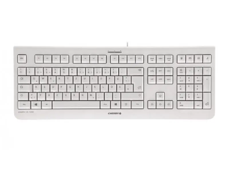 Cherry Tastatura KC-1000, USB, Bela