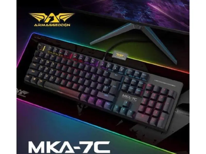 Armaggeddon Tastatura MKA-7C (2024) Black Linear, Crna