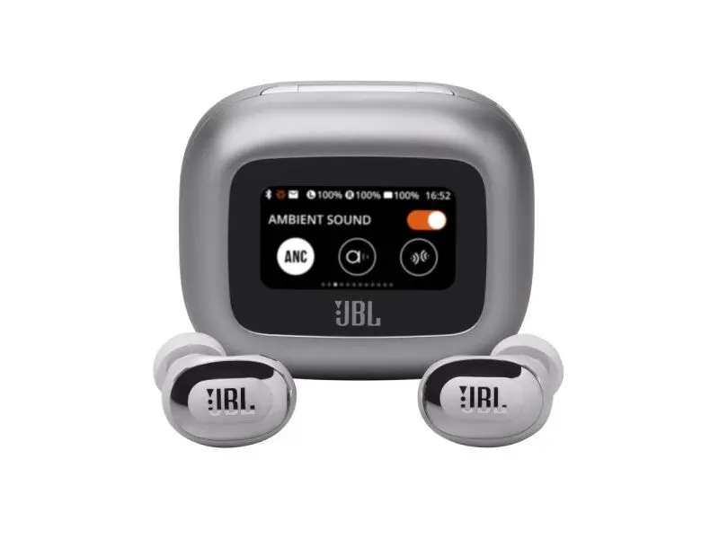 JBL Bežične bubice Live Buds 3, 103dB, Srebrne boje