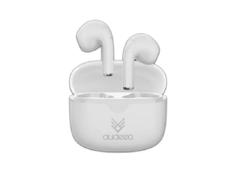 Audeeo Slušalice AOORBIT-W, Wireless, Bluetooth, 10m domet, Bele