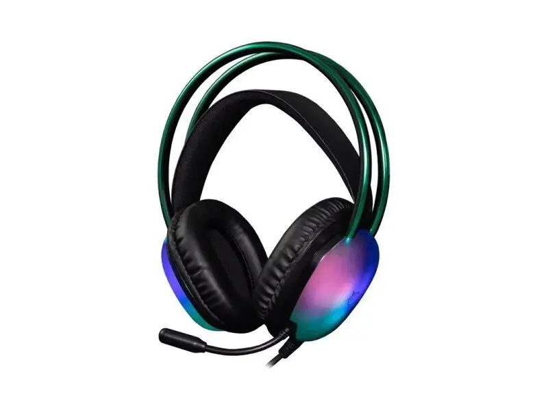 White Shark Gaming RGB slušalice GH 2444 Peacock-2, 106 dB, Crne