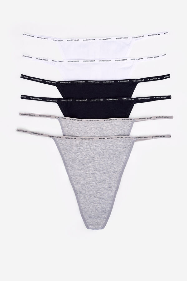 6er-Pack String aus Baumwolle