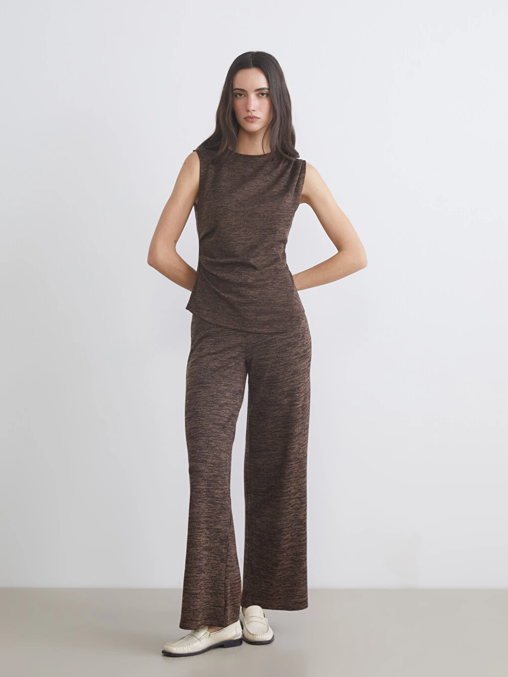 LCW Vision Bluza Sa Okruglim Izrezom I Naborima