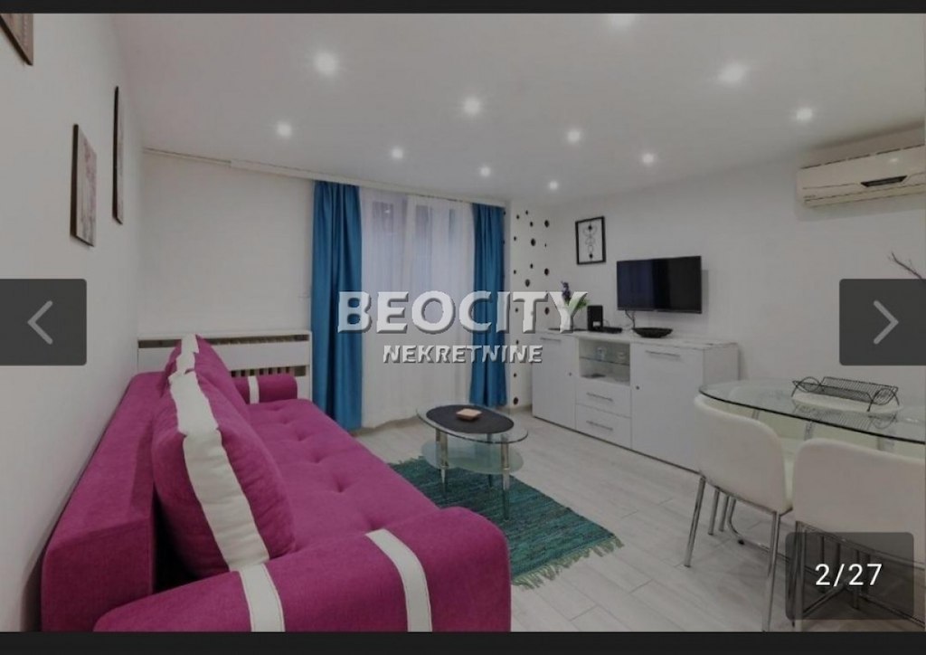 Stari grad, Centar, Strahinjića Bana, 1. 5, 30m2, 600EUR