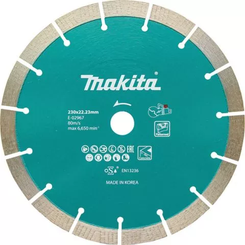 Makita - Dijamantski segmentni list za beton za suvo rezanje E-02967