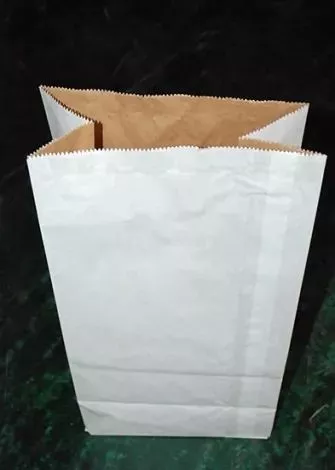 DVOSLOJNA PAPIRNA KESA BEZ RUČKE (BELO NATRON)