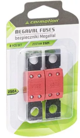 OSIGURAČI ZA AUTO MEGAVAL 250A (2 KOM) – CARMOTION 63638