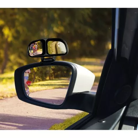 DVOSTRUKI, POMOĆNI DODATNI RETROVIZOR ZA AUTO ŠKOLE – LAMPA 65566