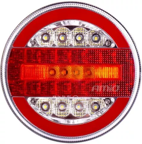 ŠTOP LAMPA ZA AUTO PRIKOLICU, LED 12/24V DINAMIČKA – AMIO 02372