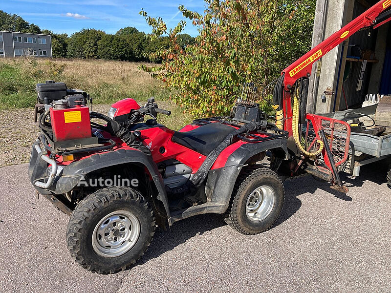 Prodaje se Honda TRX500FA med griplastarvagn četverocikl na aukciji