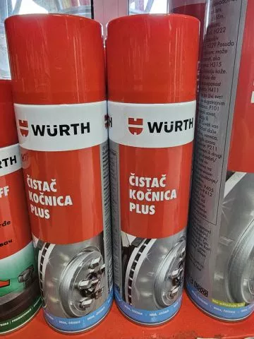 ČISTAČ KOČNICA PLUS - WURTH