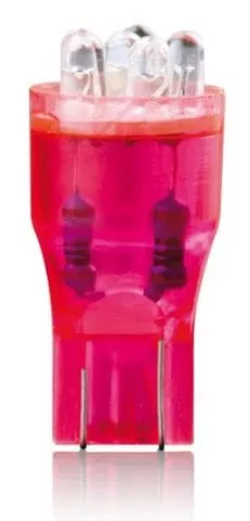 SIJALICE LED T13, UBODNA CRVENA, 12V, 1 LED (2 KOM) – AUTOMAX 6062