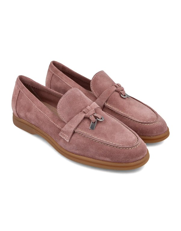 Paar Ženske mokasine 55003-7, Roze
