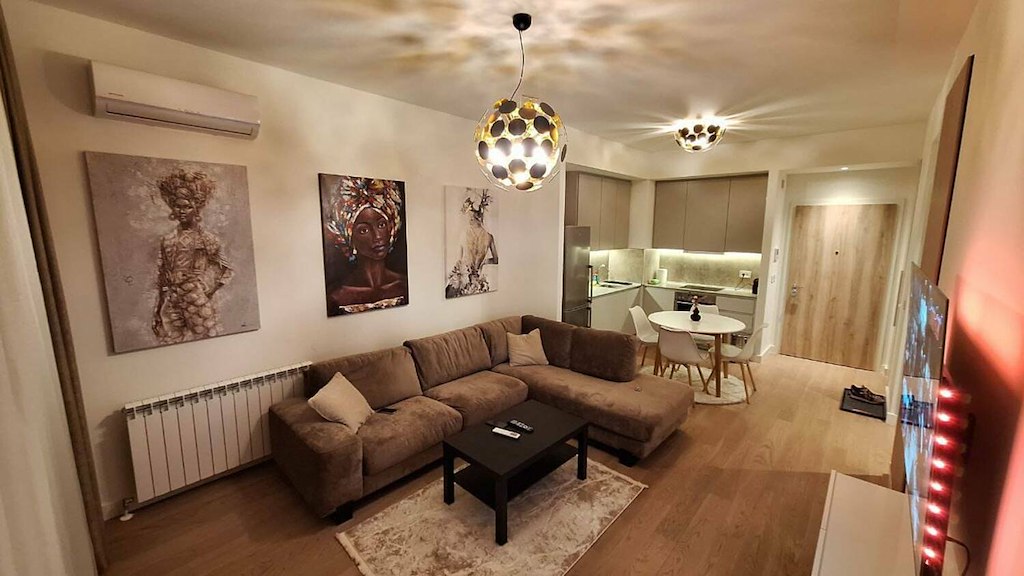 SAVSKI VENAC BEOGRAD NA VODI 54m2 , T , 275000e