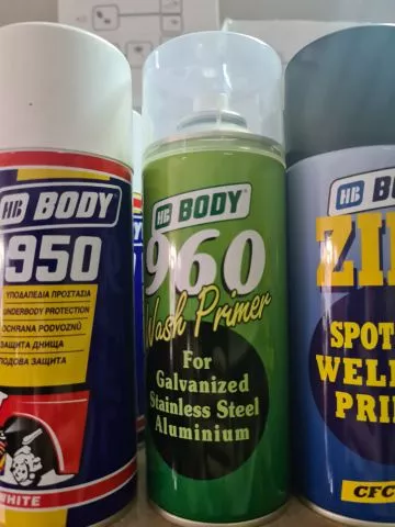 ANTIKOROZIVNI PRAJMER BODY P960 WASH PRIMER SPRAY