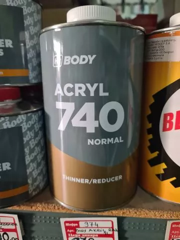 Akrilni razređivač Body 740 ACRYL NORMAL THINNER