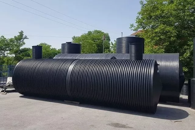 PLASTIČNE SEPTIČKE JAME 35.000L Ø 3.000 X 5.000 MM