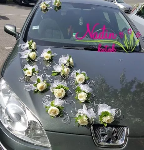 CVETNA ARANŽMAN ZA SVADBENI AUTO - A036