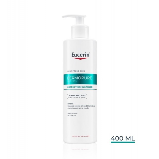 EUCERIN DERMOPURE CLINICAL GEL ZA ČIŠĆENJE 400ML