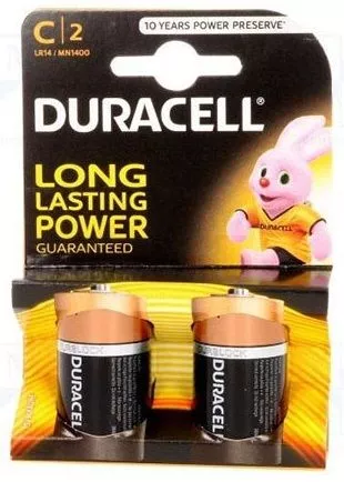 Duracell Alkalne baterije 2 kom Tip C 1.5V LR14 MN1400 cena na komad