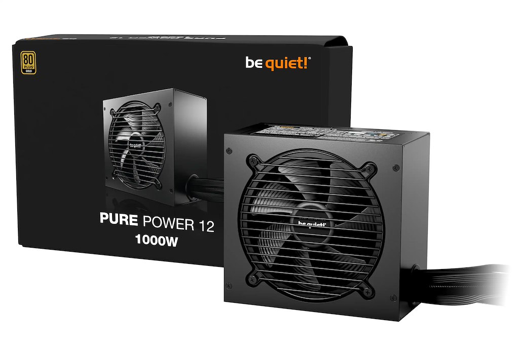 be quiet! Napajanje Be Quiet Pure Power 12 1000W Gold BP005EU ATX3.1