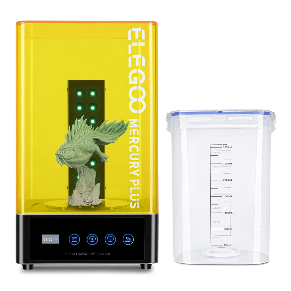 ELEGOO Mercury PLUS 2.0 Washing & Curing Machine, 50.101.056300