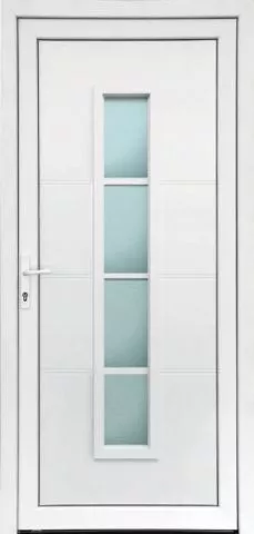 PVC ULAZNA VRATA SA KORNIZAMA MODEL 19