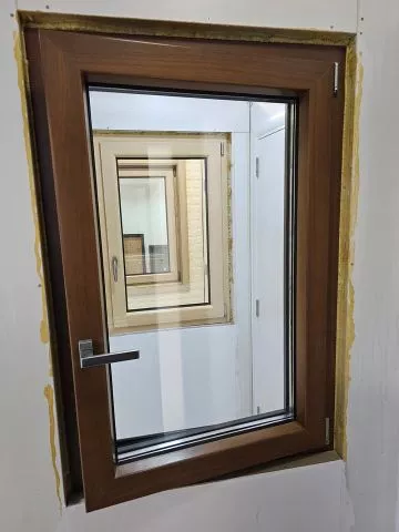 JEDNOKRILNI PROZOR DRVO ALUMINIJUM 60CM X 80CM