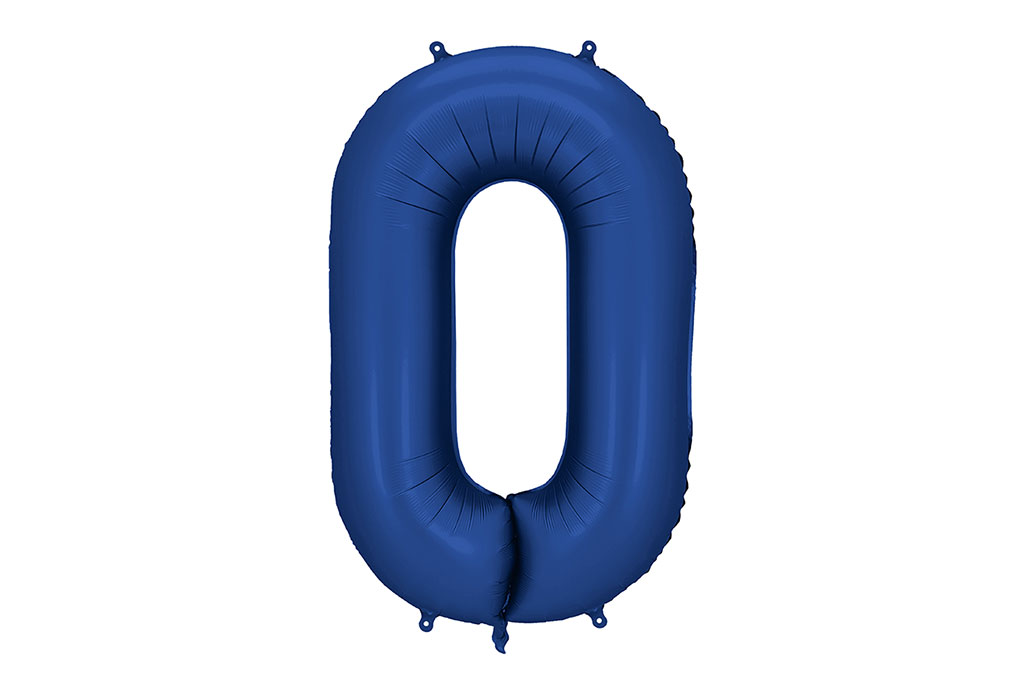 Broj 0 mat tamno plavi – 86cm