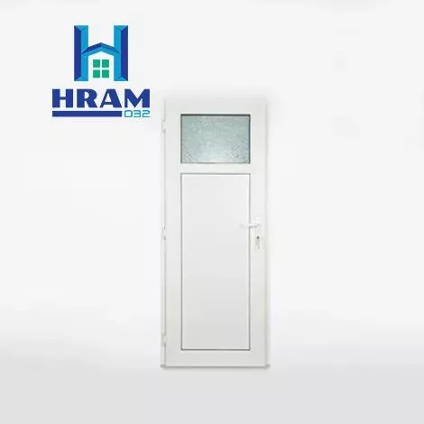 PVC SOBNA VRATA SA STAKLOM ECONOMIC LINE 800 MM X 2000 MM