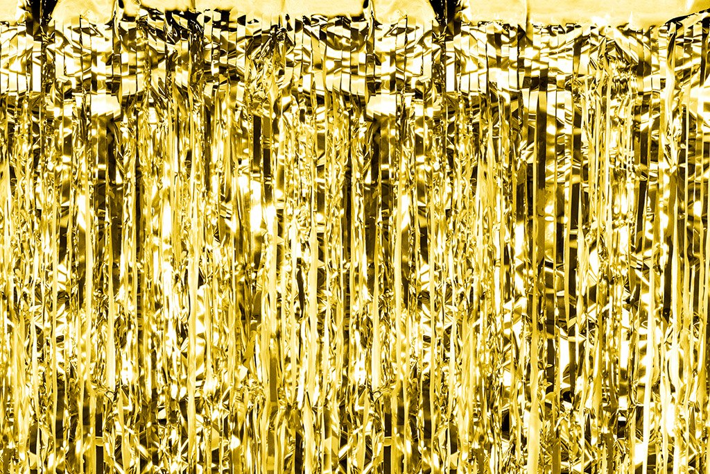 Zlatna zavesa – 100x200cm