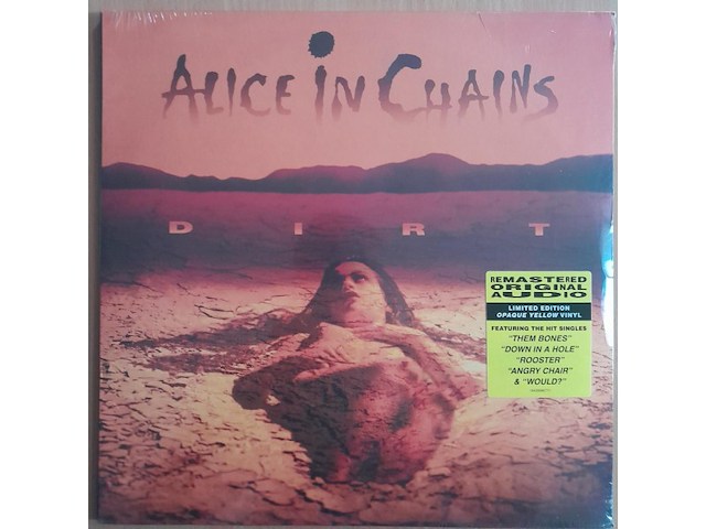 Alice In Chains – Dirt 30th Anniversary NOVO zuti vinil