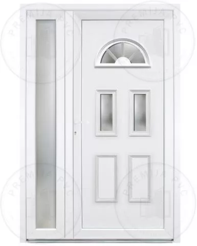 PVC ULAZNA VRATA STANDARD 2K 130 × 210 CM