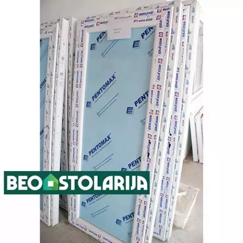 PVC SOBNA VRATA BEZ STAKLA BEOLINE STANDARD 800 MM X 2000 MM